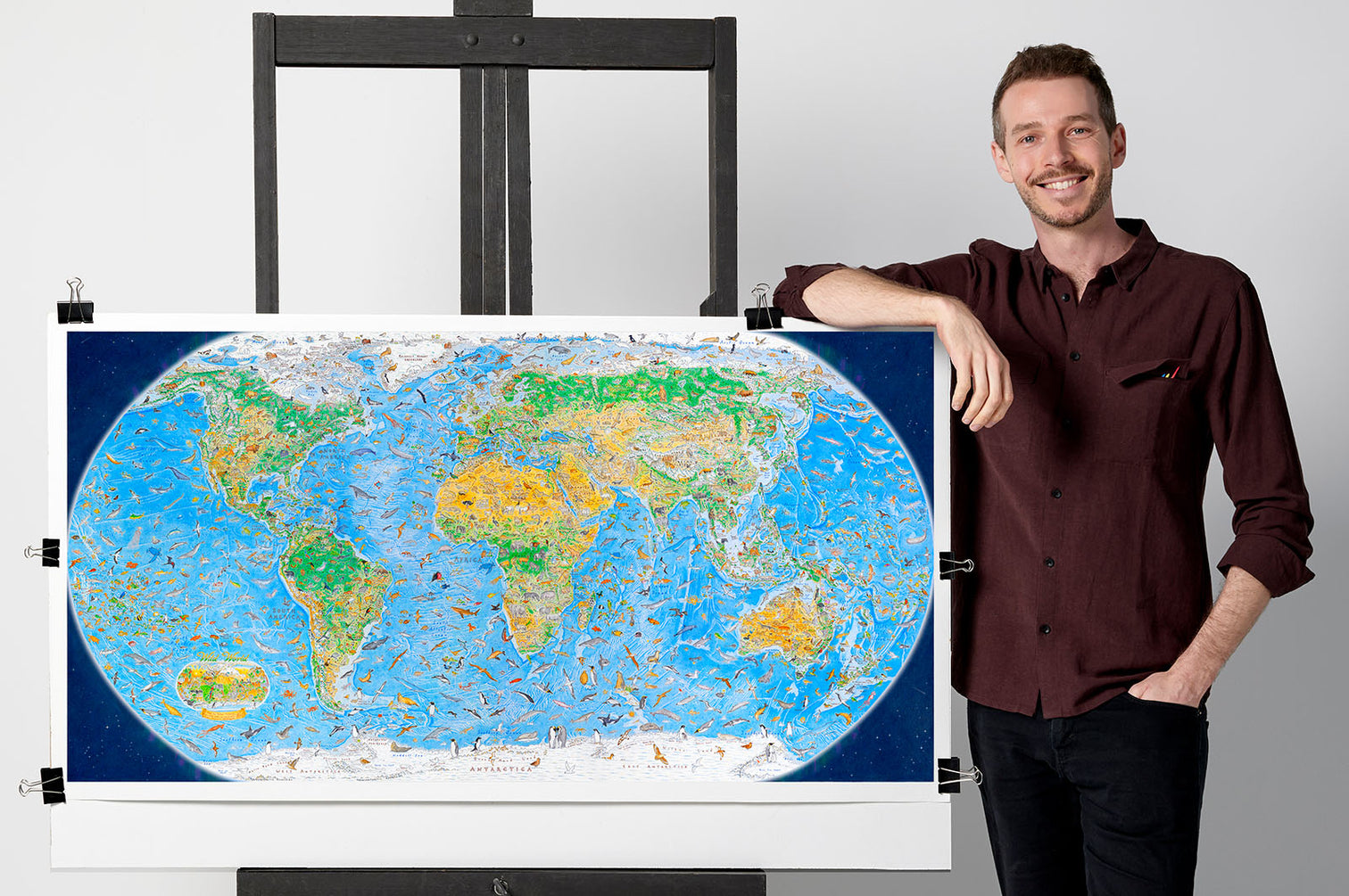 A Life in Maps: Anton Thomas, Artist-Cartographer – Anton Thomas Art