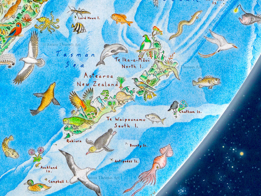 A Life in Maps: Anton Thomas, Artist-Cartographer – Anton Thomas Art
